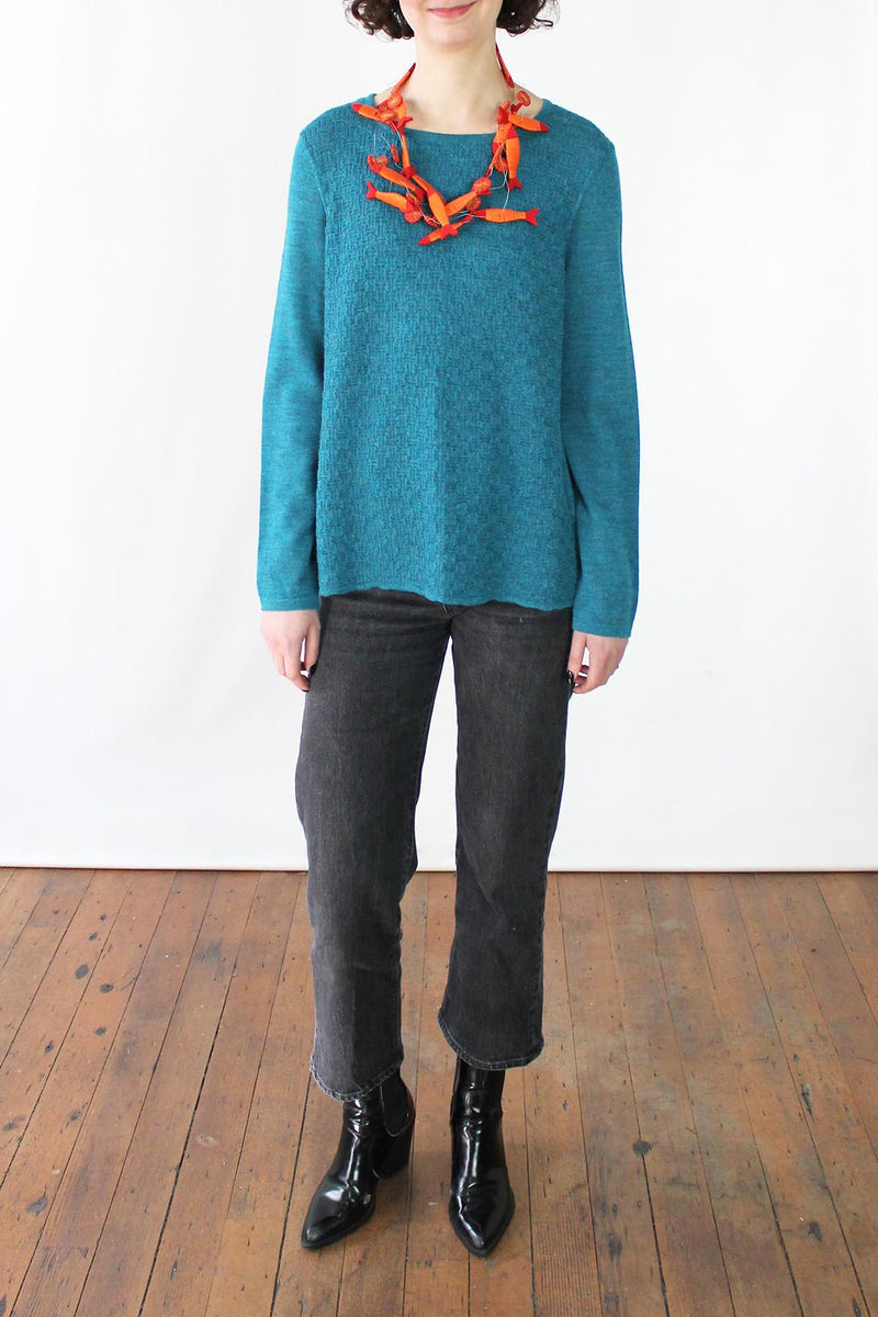 Beyond Threads Baby Alpaca Textura Pullover