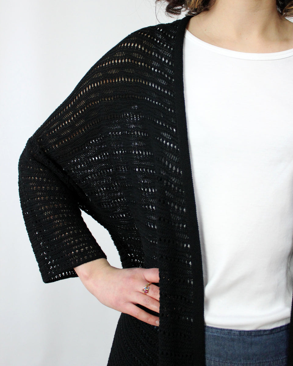 Open Knit Duster – Beyond Threads