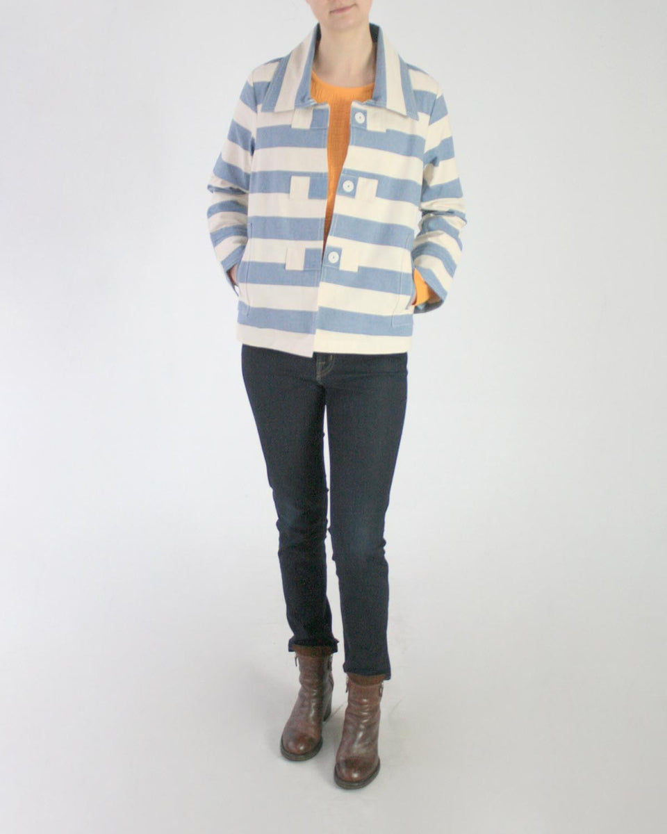 Beyond Threads Amelia Cotton Canvas Summer Jacket